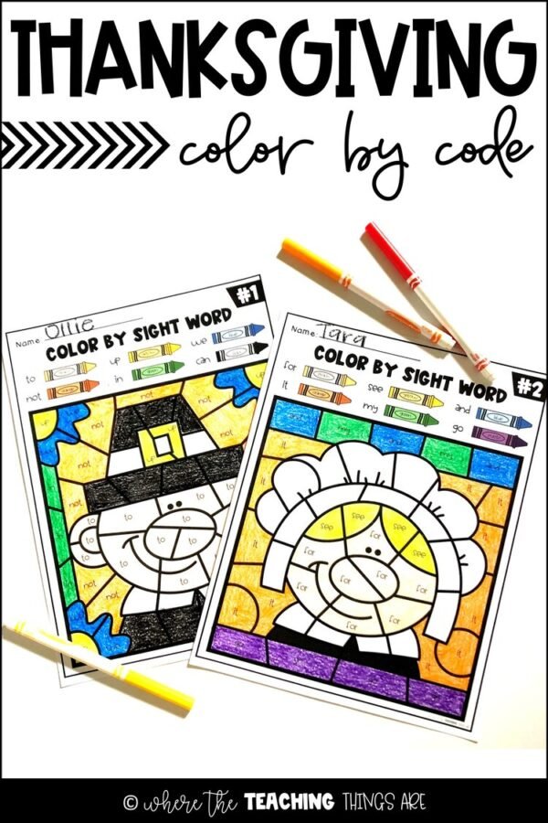 Thanksgiving Activities! | Where the Teaching Things Are