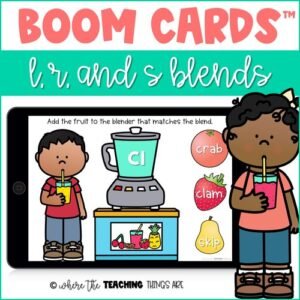 Blends Boom Cards! | Where the Teaching Things Are